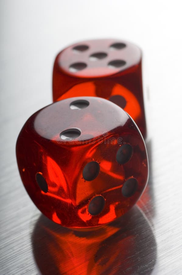 Close-up of dice with six stock image. Image of luck, craps - 81621