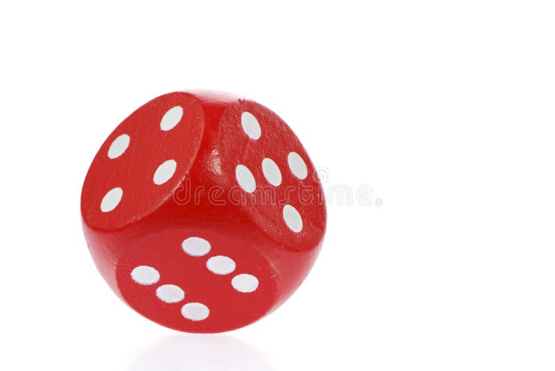 Red dice stock photo. Image of number, dots, cube, roll - 23075772