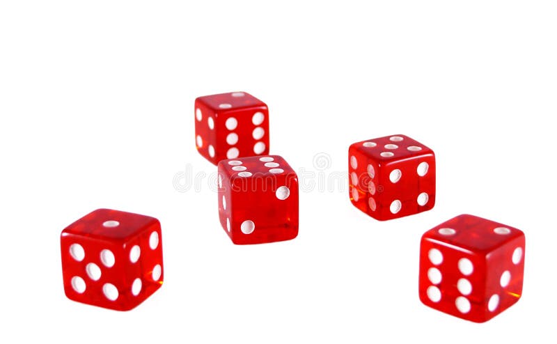 Red dice stock photo. Image of games, winning, close - 11655492
