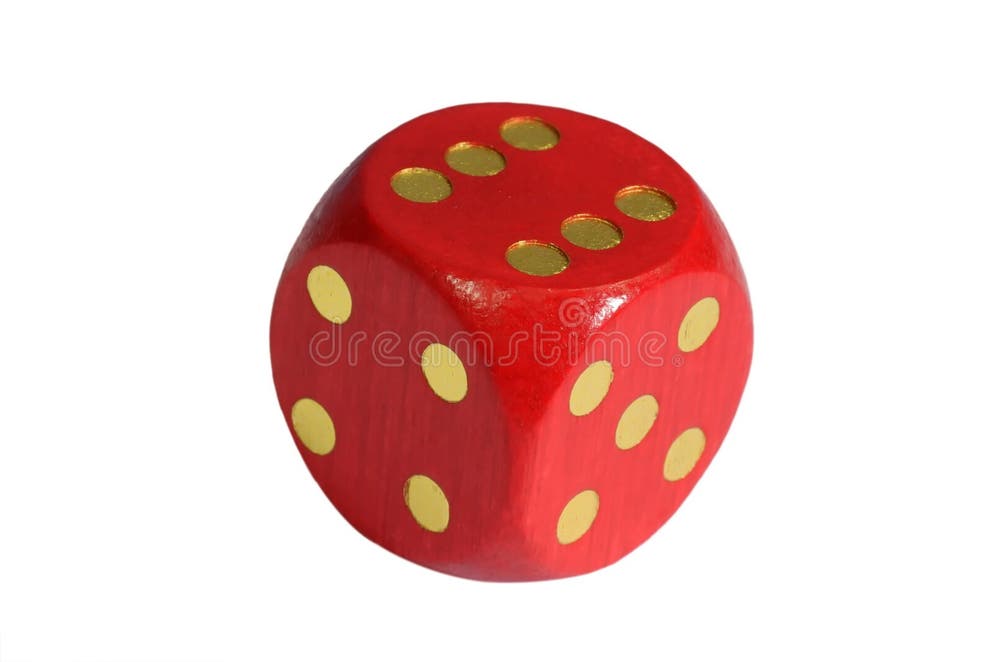 Red dice stock photo. Image of dice, recreational, pursuit - 5497422