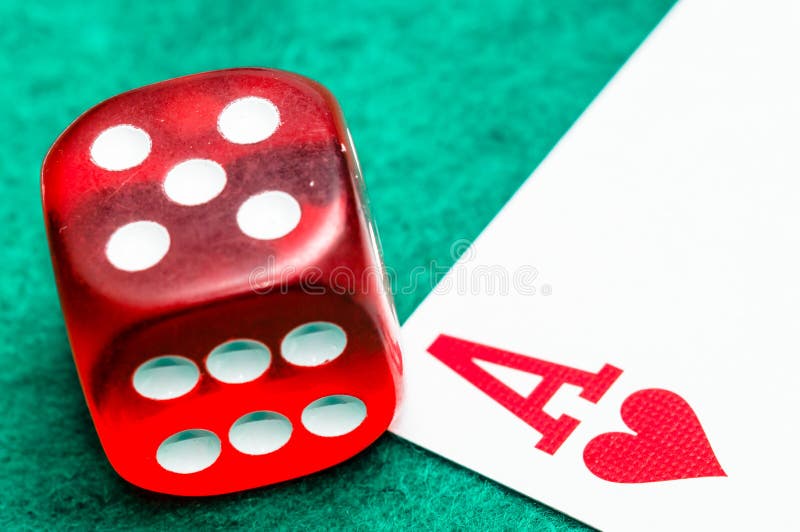 Red dice stock image. Image of pair, chance, motion, betting - 36344847