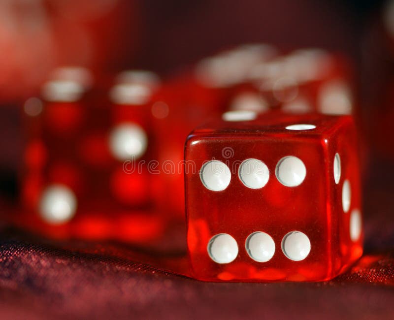 Red Dice To Play, Play Dice. Stock Photo - Image of color, spiels: 5753784