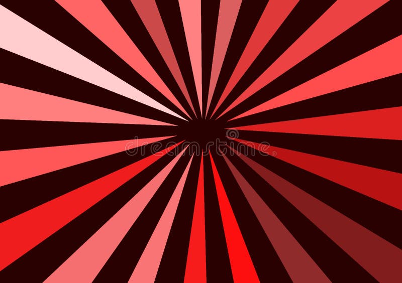 Red Different Shade Lines Representing Depth of Space Stock ...
