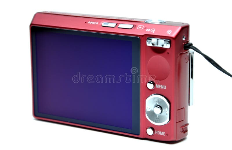 Digital Camera Lcd Screen stock photo. Image of back - 25046342
