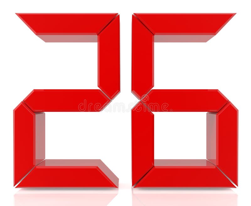 Numeral 26 Stock Illustrations – 48 Numeral 26 Stock Illustrations ...