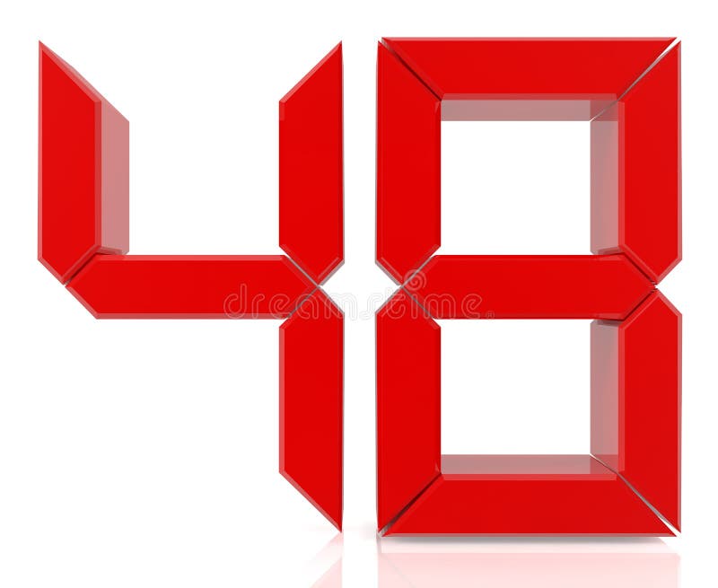 Numeral 48 Stock Illustrations – 39 Numeral 48 Stock Illustrations ...
