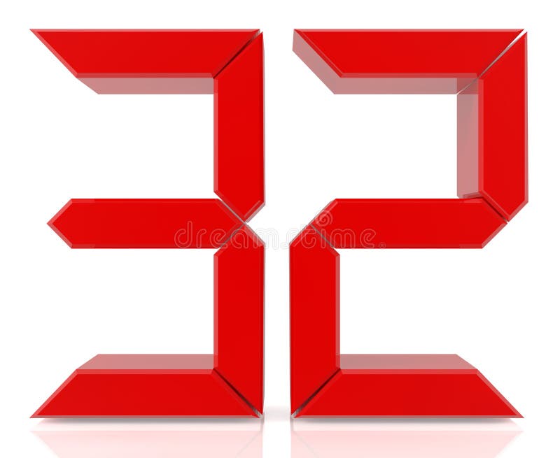 Numbers 32 Stock Illustrations – 177 Numbers 32 Stock Illustrations ...