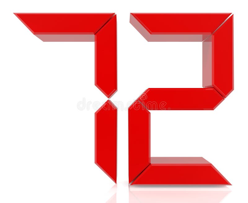 Numeral 72 Stock Illustrations – 38 Numeral 72 Stock Illustrations ...