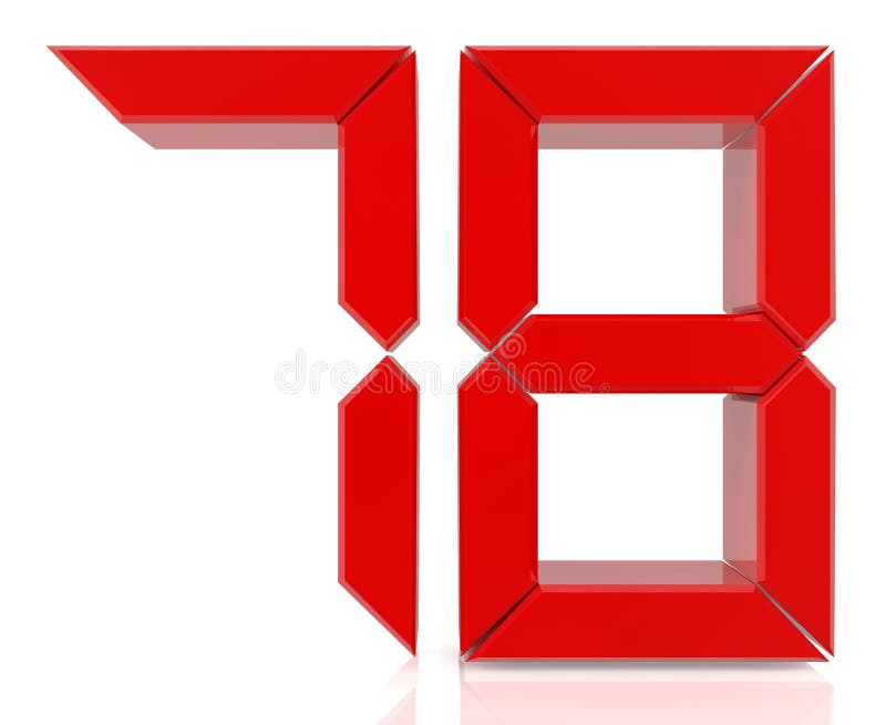 Numeral 78 Stock Illustrations – 50 Numeral 78 Stock Illustrations ...