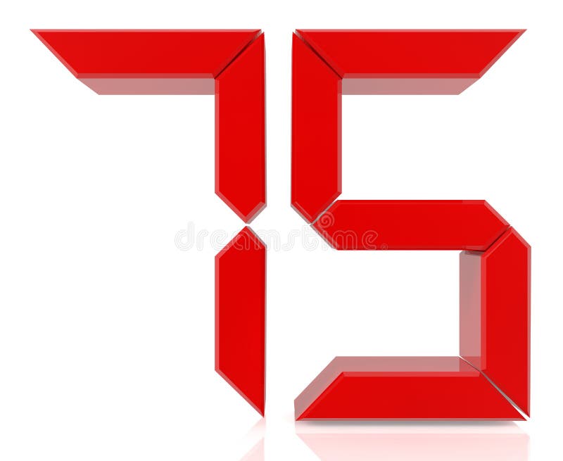 Numeral 75 Stock Illustrations – 92 Numeral 75 Stock Illustrations ...