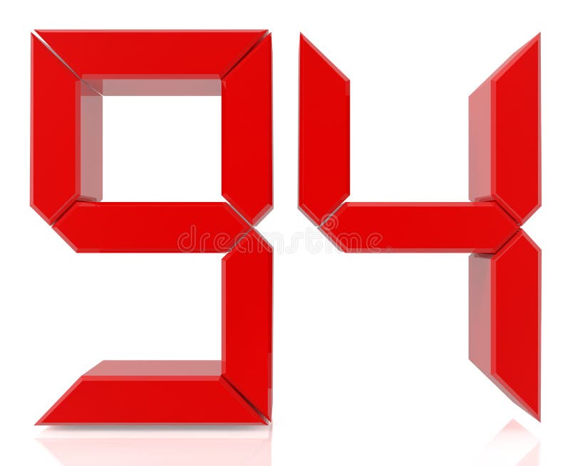 Numeral 94 Stock Illustrations – 40 Numeral 94 Stock Illustrations ...