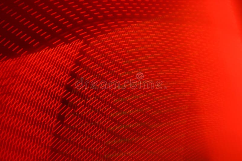 Red Digital Tech Background Design with Abstract Illuminated Lines ...