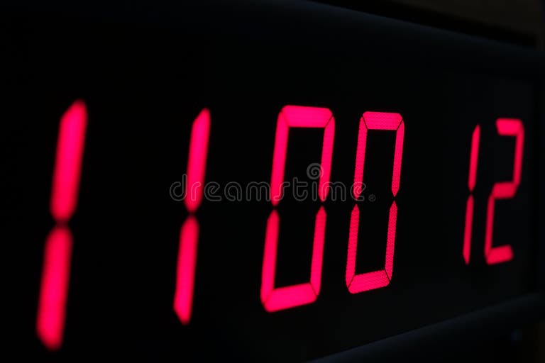 2,661 Red Digital Clock Stock Photos - Free & Royalty-Free Stock Photos ...