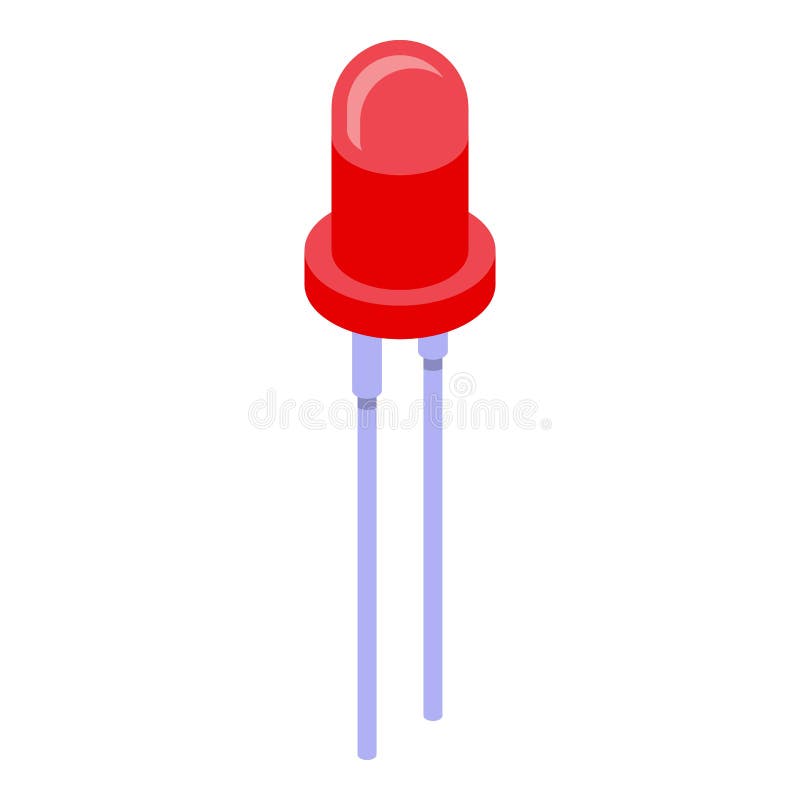 Semiconductor Diode Icon, Outline Style Stock Vector - Illustration of ...