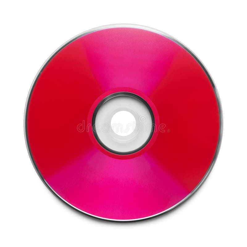 Red Disc stock image. Image of isolated, empty, space - 50617991
