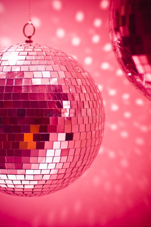 Red disco globe stock image. Image of club, sphere, music - 4225167