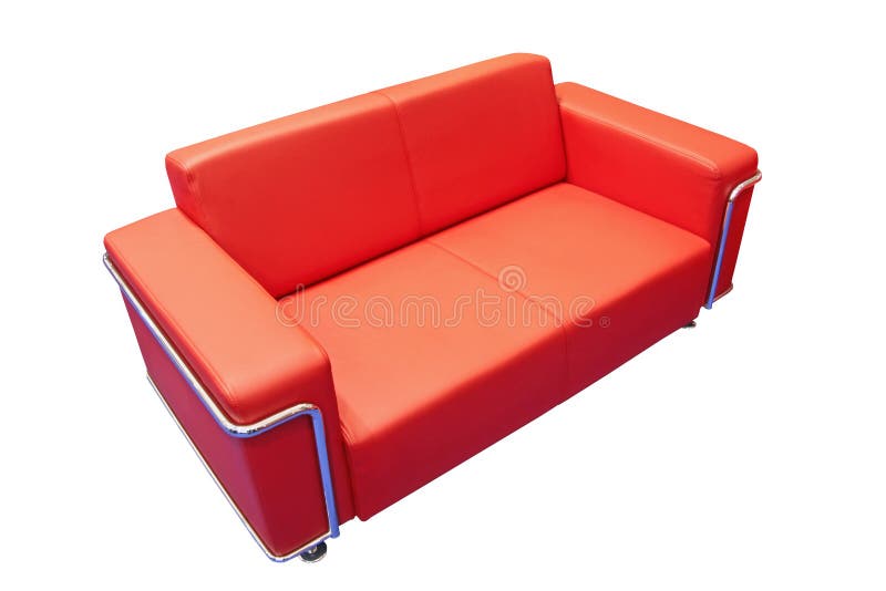 Red divan stock image. Image of couch, divan, furniture - 8806187