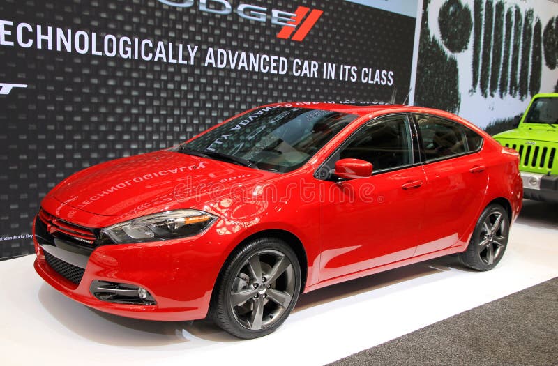 Red Dodge editorial image. Image of show, toronto, prestige - 29605990