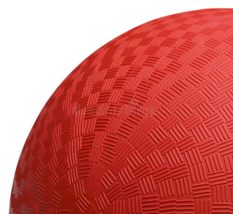 Red Dodge Ball stock photo. Image of background, pattern - 31455326