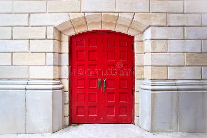 Red door stock image. Image of door, house, frame, close - 21613577