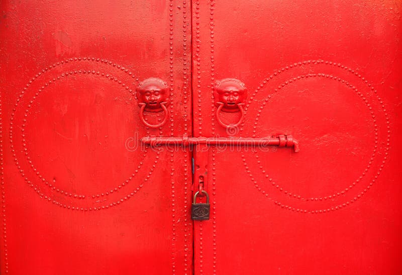 Red Door stock image. Image of door, avatar, symmetrical - 29638735