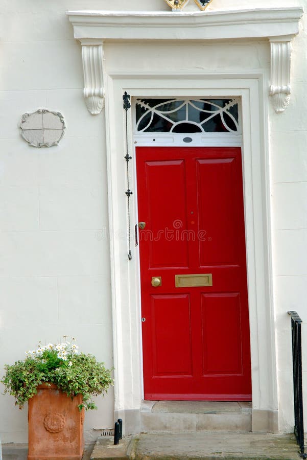Red Door stock image. Image of design, door, bright, building - 5900027