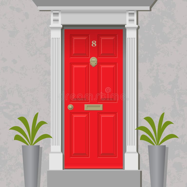 Letterbox Front Door Stock Illustrations – 153 Letterbox Front Door ...