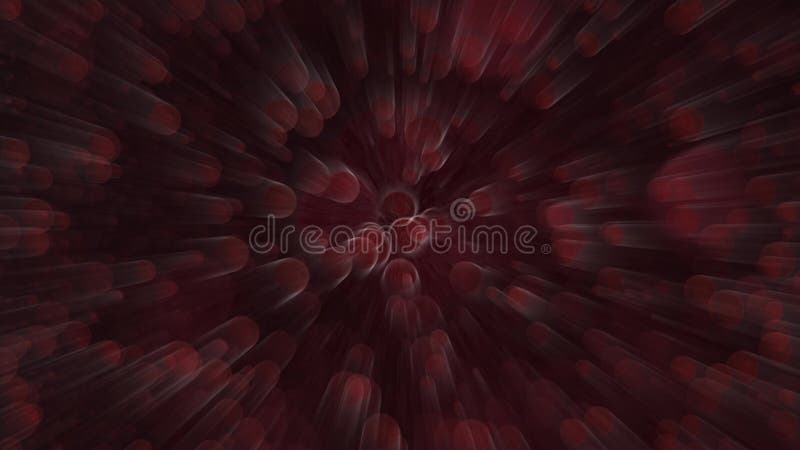 Red Dot with Edge Ray Abstract Animation Stock Footage - Video of ...