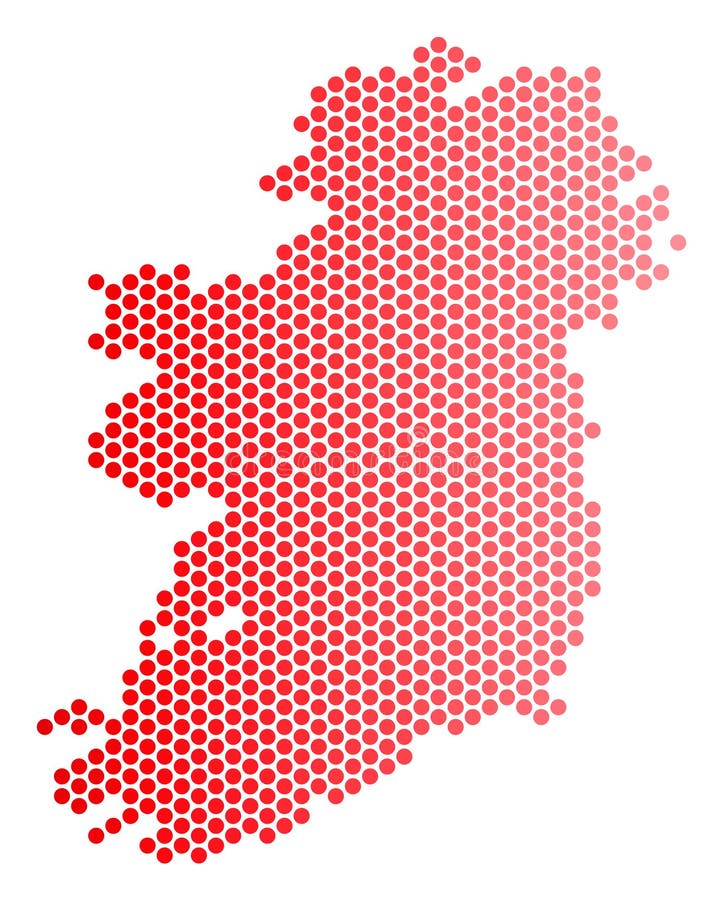 Dot Map Ireland Stock Illustrations – 381 Dot Map Ireland Stock ...