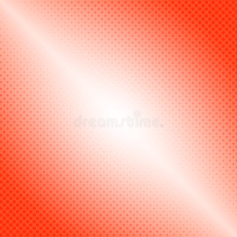 Red Dots Gradient Halftone Pattern Abstract Background Concept Stock ...