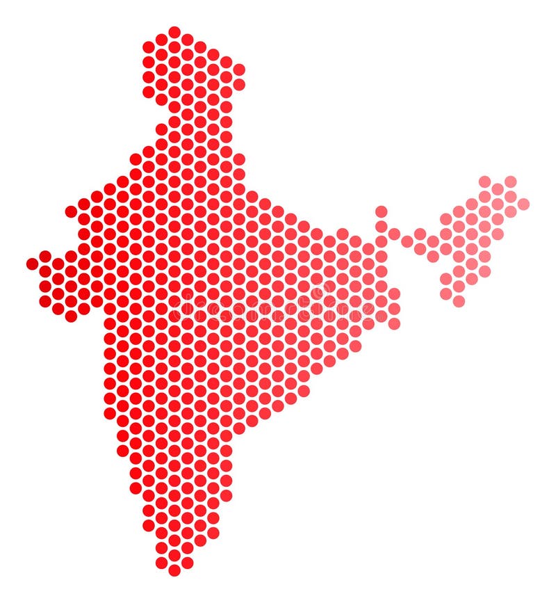 Dot Map India Stock Illustrations – 598 Dot Map India Stock ...