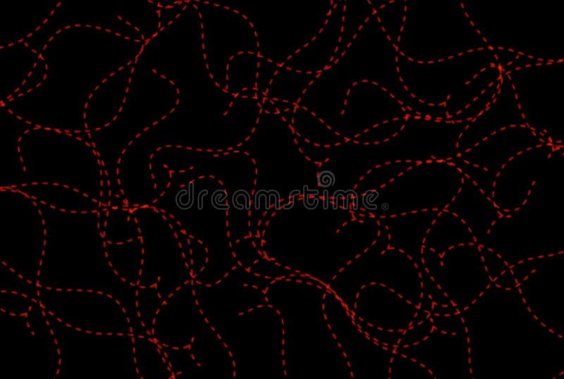 Red Dotted Line Texture Dynamic Particle Effect Smooth Straight Lined ...