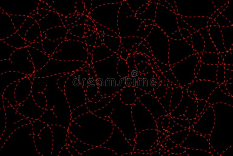 Straight Dotted Line Red Stock Illustrations – 120 Straight Dotted Line ...