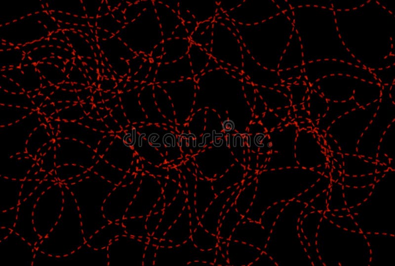 Red Dotted Line Texture Dynamic Particle Effect Smooth Straight Lined ...