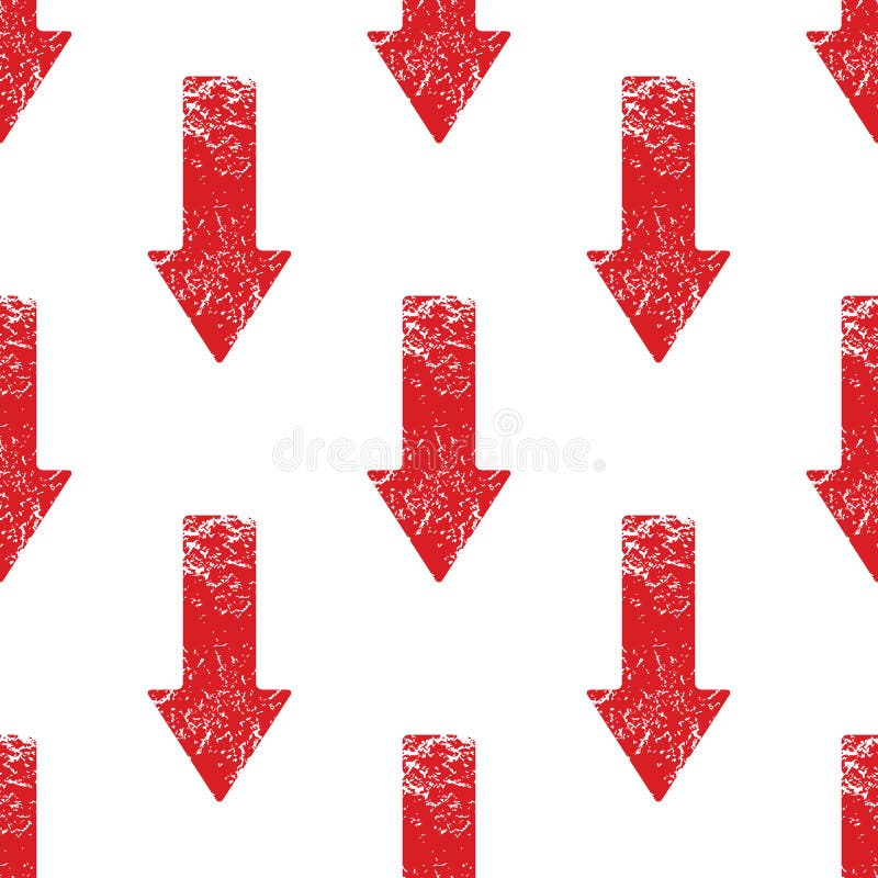 Red Down Arrow Pattern Stock Illustrations – 1,063 Red Down Arrow ...