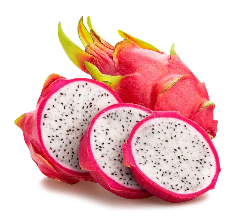 Red dragonfruit pitahaya stock image. Image of edible - 158040939