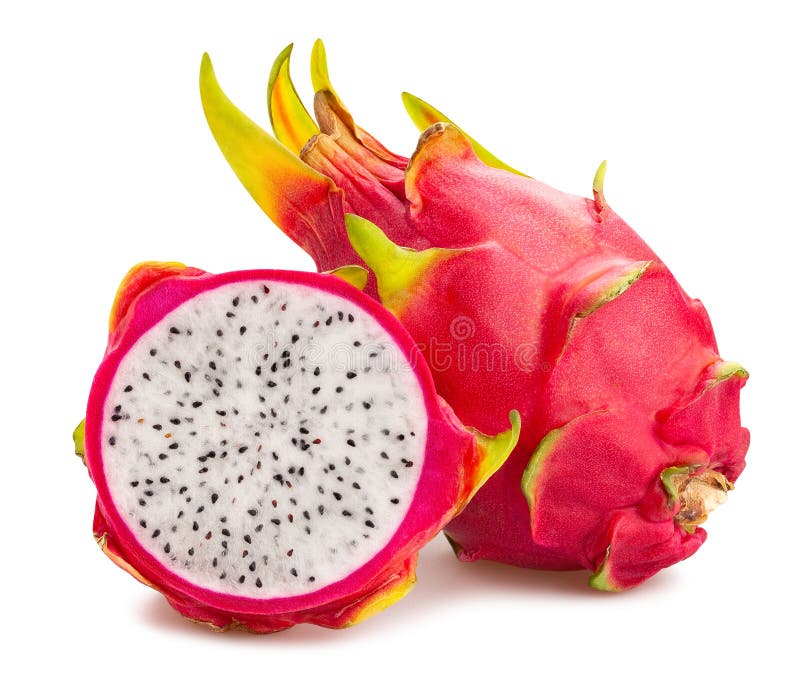 Red dragonfruit pitahaya stock image. Image of edible - 158040939