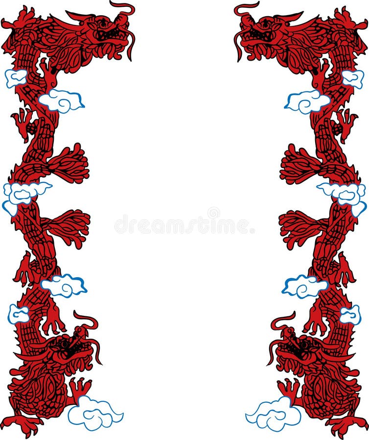 Red dragons stock illustration. Illustration of fantasy - 22359315