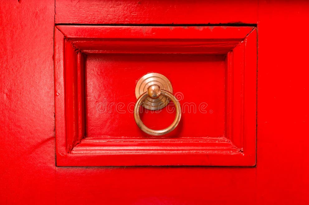 Red drawer stock photo. Image of wooden, metal, wardrobe - 26847622