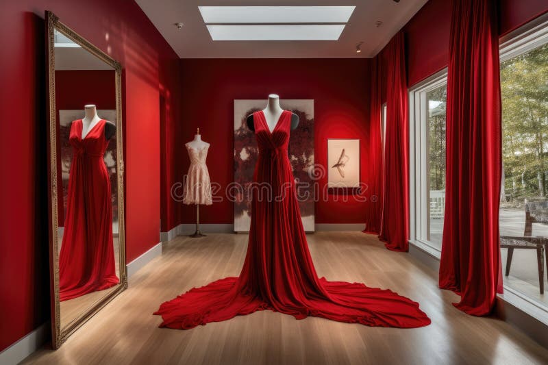 Glamour Dress Display Window Stock Illustrations – 56 Glamour Dress ...