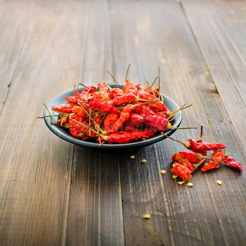 Red dried chilli stock photo. Image of peppers, ingredient - 80122112