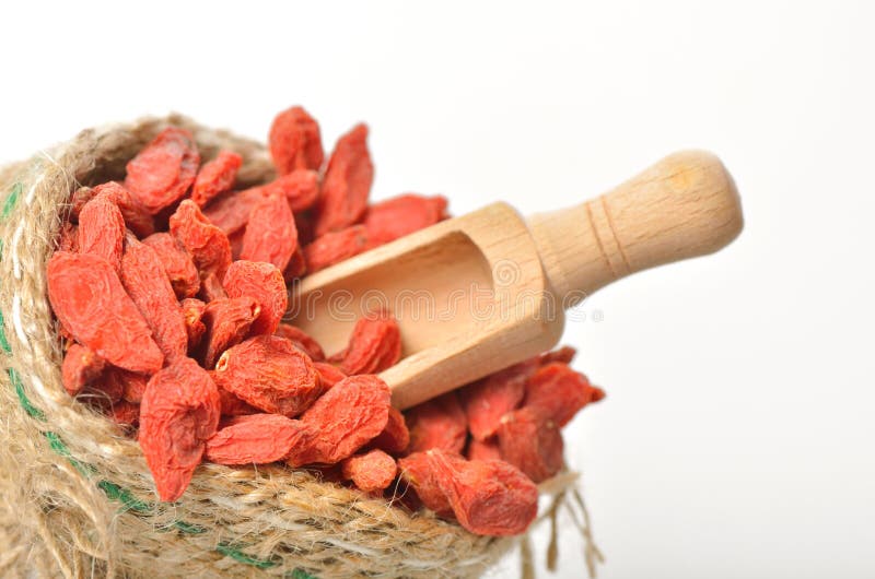 Red dried goji stock photo. Image of spill, organic, detail - 28657924