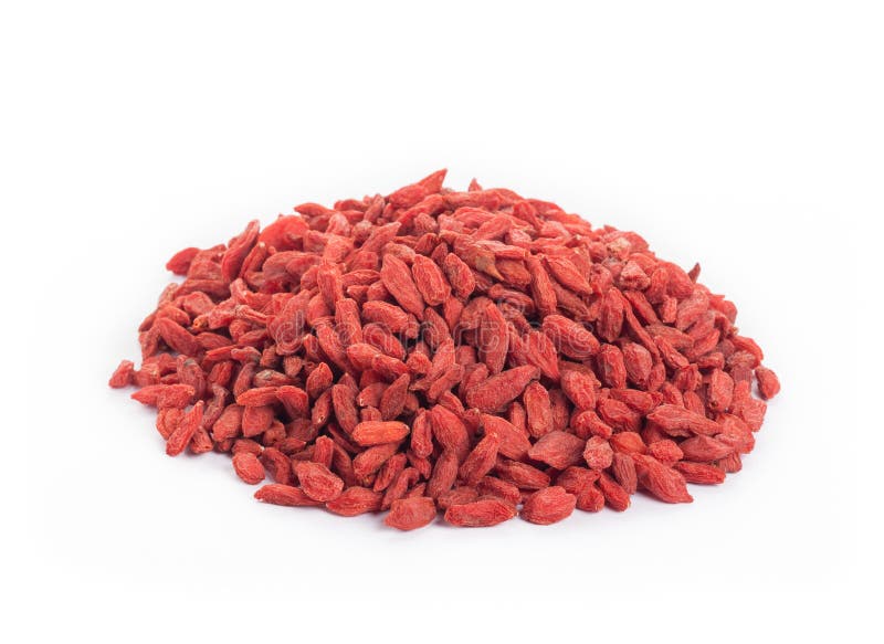 Red dried goji berries stock photo. Image of himalayan - 30984662
