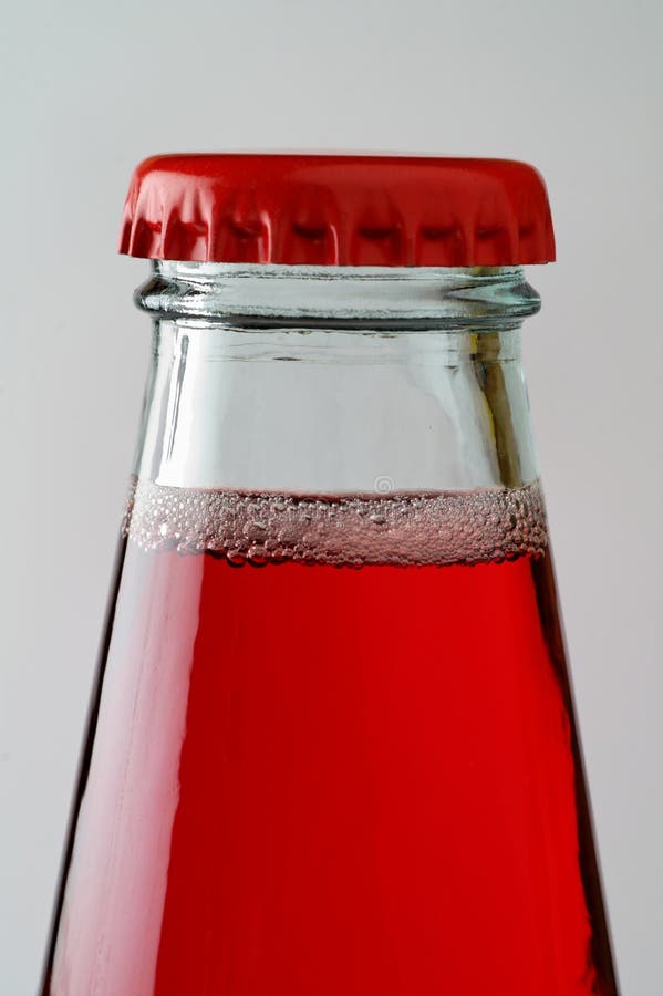 Red drink closeup (3) stock image. Image of crown, isolated - 2177283