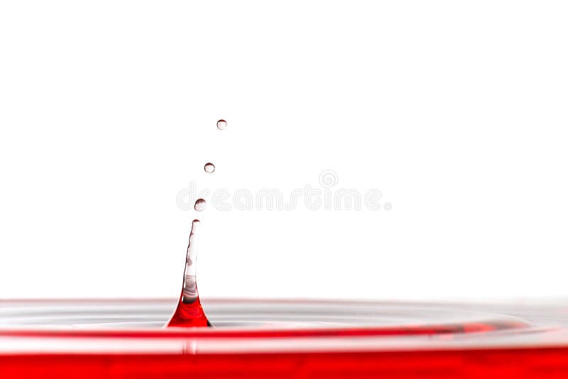 Red drip stock image. Image of action, fluid, closeup - 32184309