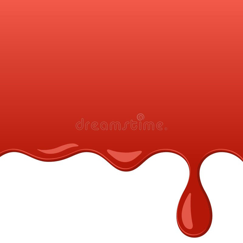 Red drips stock vector. Illustration of background, bloody - 88342223