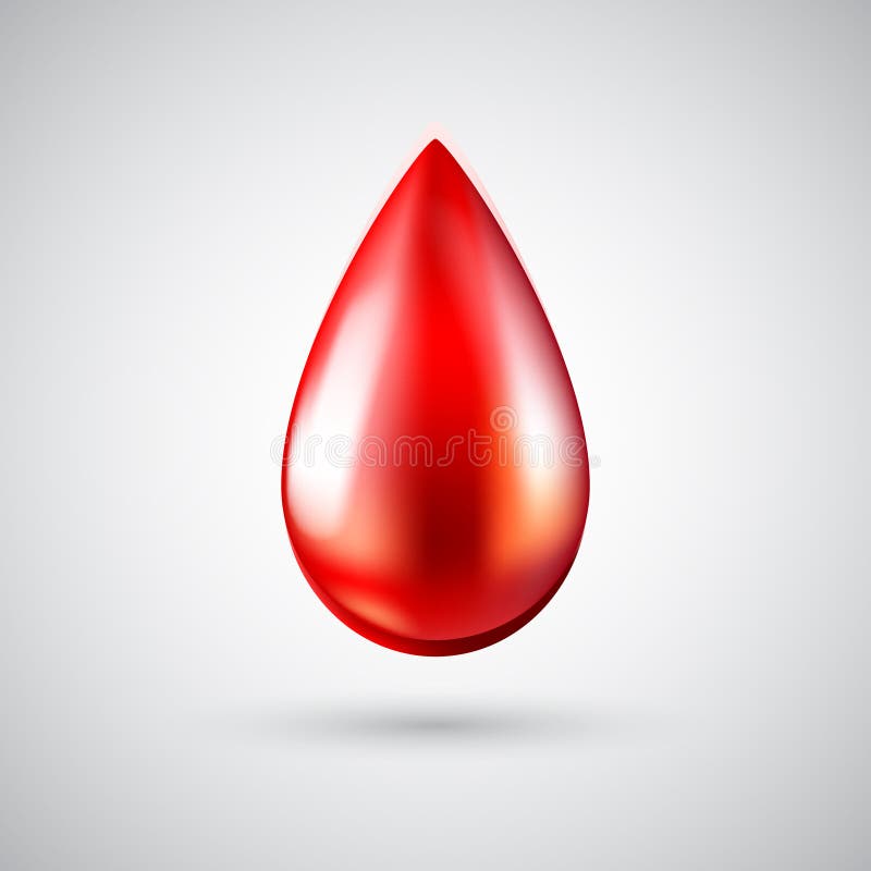 Red drop stock vector. Illustration of life, icon, decoration - 47518942