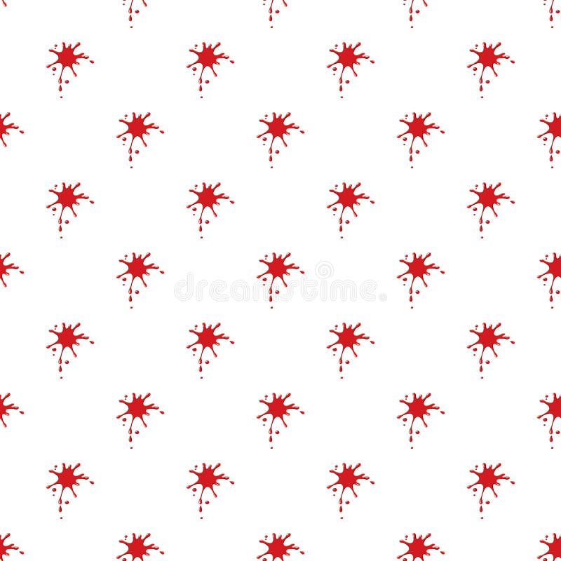 Red drops of blood pattern stock vector. Illustration of clinic - 120253657