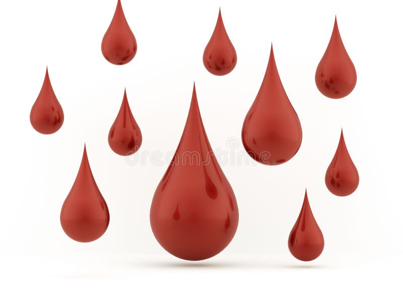 Crying blood drop set stock vector. Illustration of fluid - 29884879