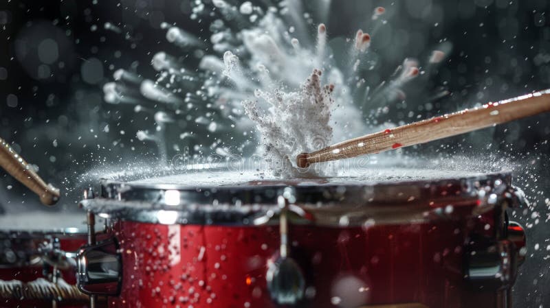 Red Drum Impact Ai Generated Stock Photos - Free & Royalty-Free Stock ...